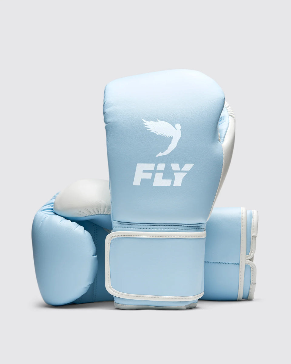 FLY SUPERLOOP PRO X 2 GLOVES-PALE BLUE – Champs Bxing ltd