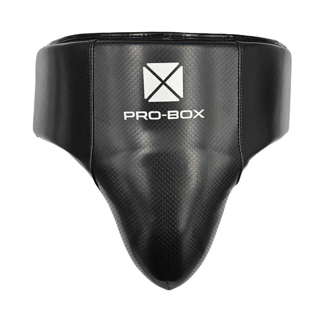 PROBOX-CHAMP SPAR ABDO GUARD - BLACK/SILVER – Champs Bxing ltd