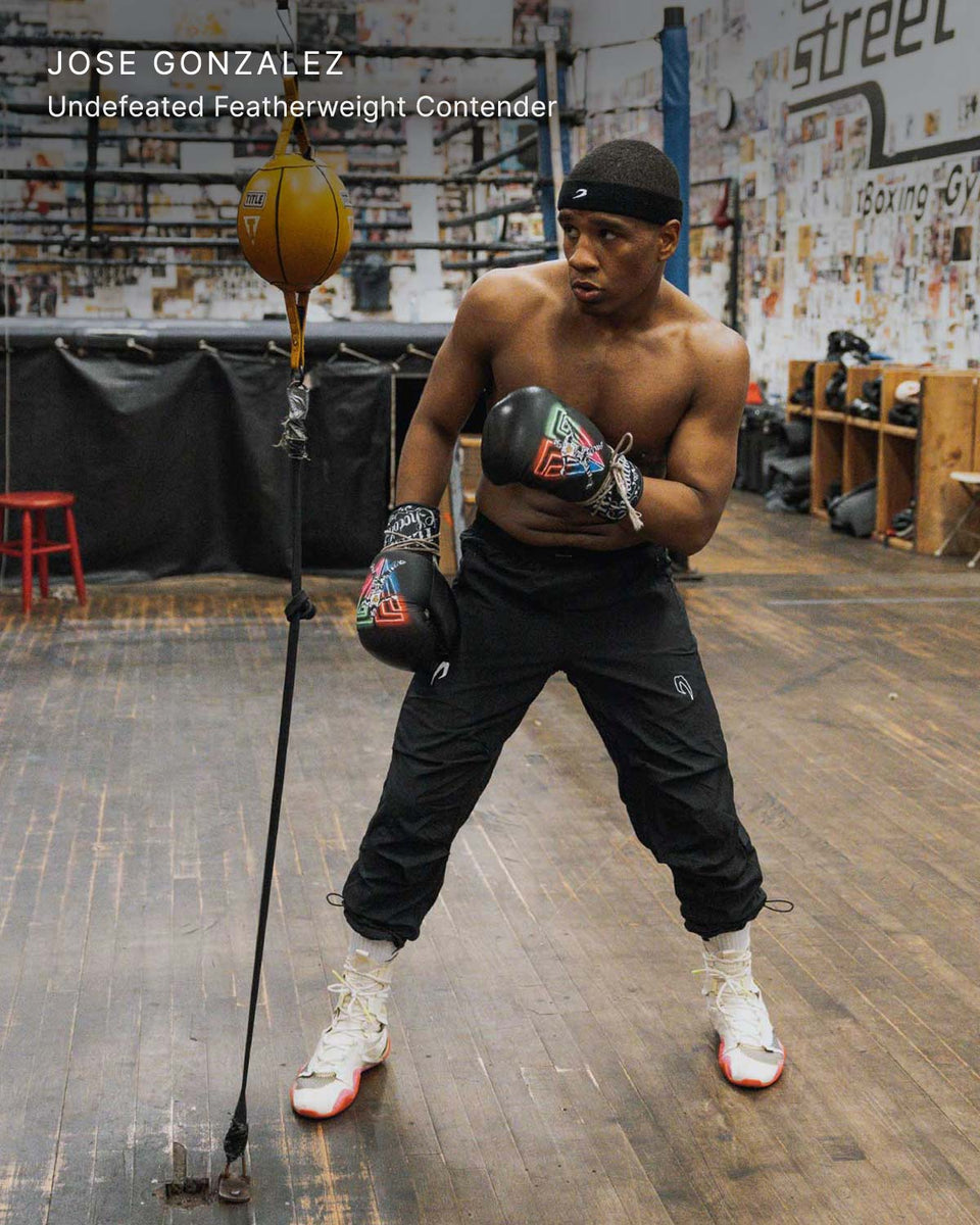 BOXRAW TUNERO TRAINING SHELL JOGGERS - BLACK – Champs Bxing ltd