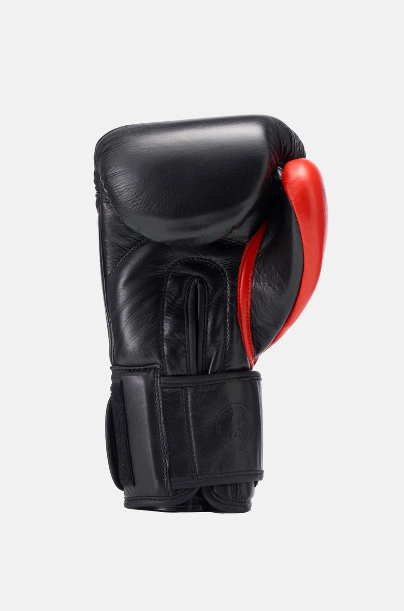 STING EVOLUTION VELCRO GLOVES VELCRO-BLACK/RED – Champs Bxing ltd