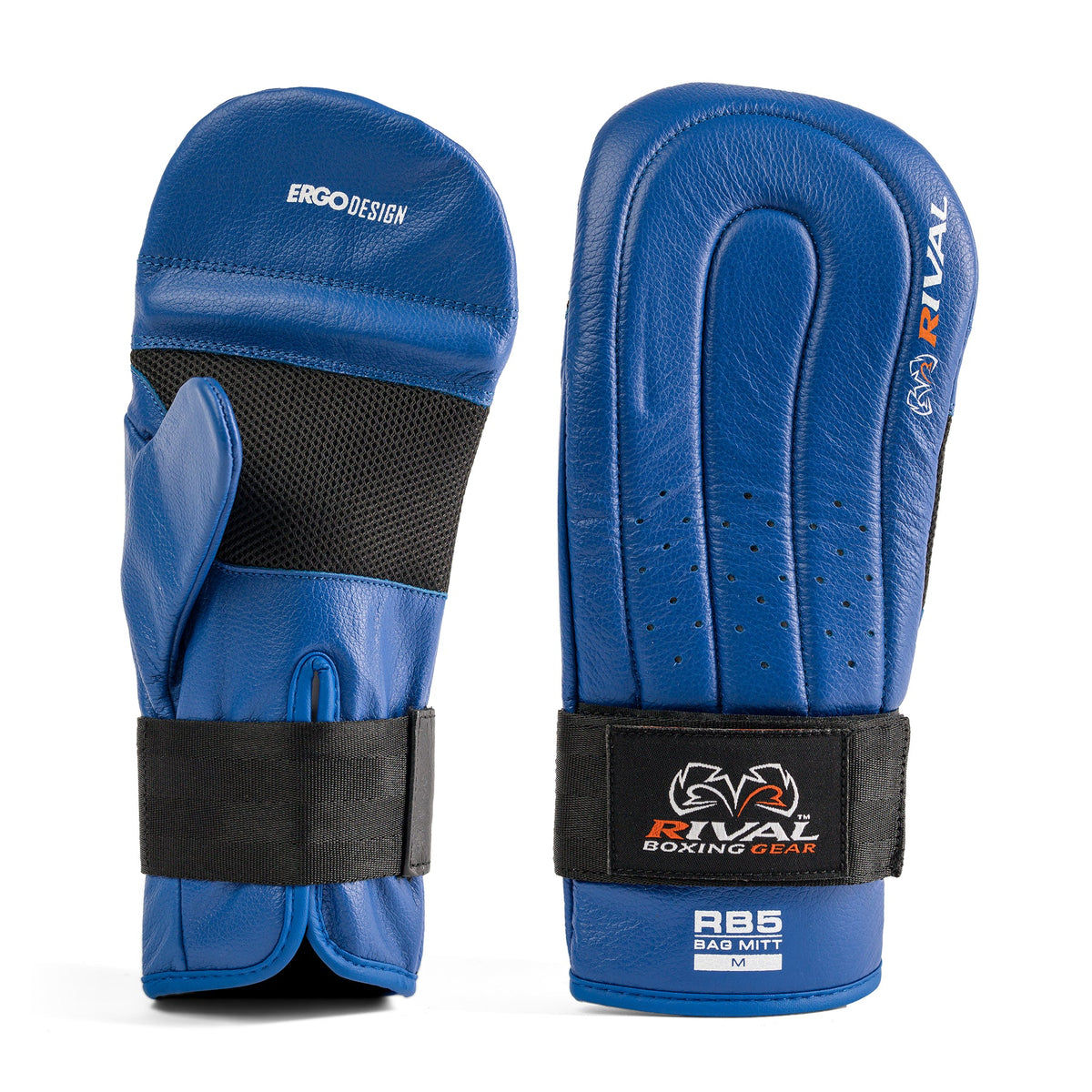 RIVAL RB5 BAG MITTS-BLUE – Champs Bxing ltd