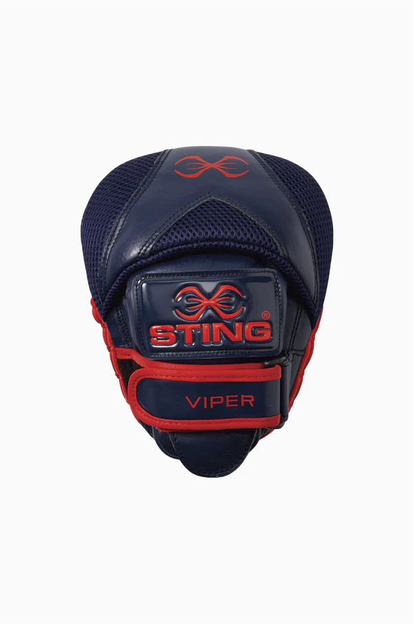 STING VIPER SPEED FOCUS MITT-NAVY/RED – Champs Bxing ltd