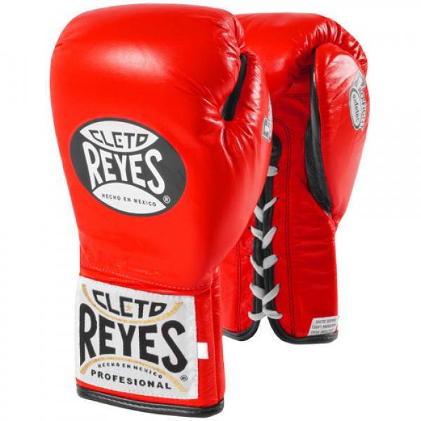 CLETO REYES SAFTEC PRO FIGHT LACE-RED/BLACK – Champs Bxing ltd